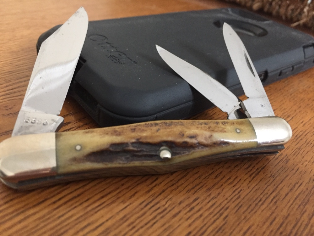Case 5383 USA stag whittler 1965-69