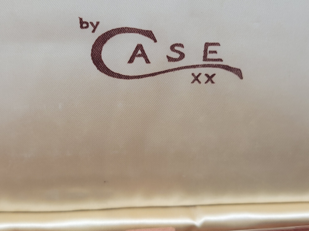 Case xx Stainless CAP 254 Steak Cutlery Knife Set Wood Handles Original Box