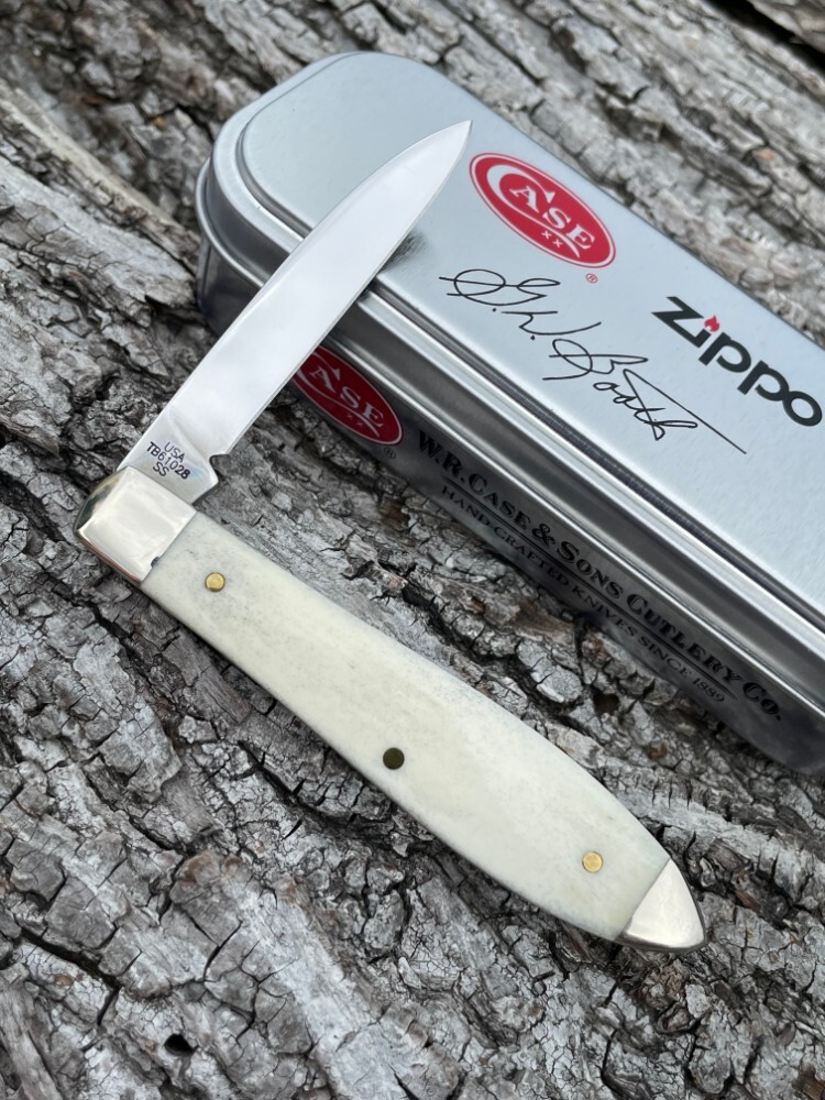 CASE XX ** 2016 NATURAL SMOOTH BONE GREG BOOTH PRESIDENT CEO TEAR DROP COA