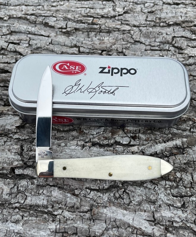 CASE XX ** 2016 NATURAL SMOOTH BONE GREG BOOTH PRESIDENT CEO TEAR DROP COA