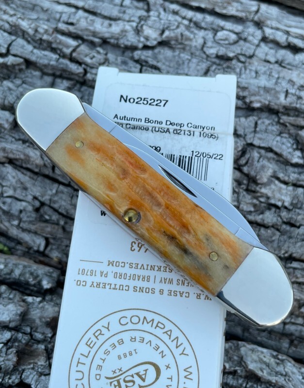 CASE XX ** SFO SMOKY VALLEY SUNSET AUTUMN JIG 2022 CANOE 1095 CARBON