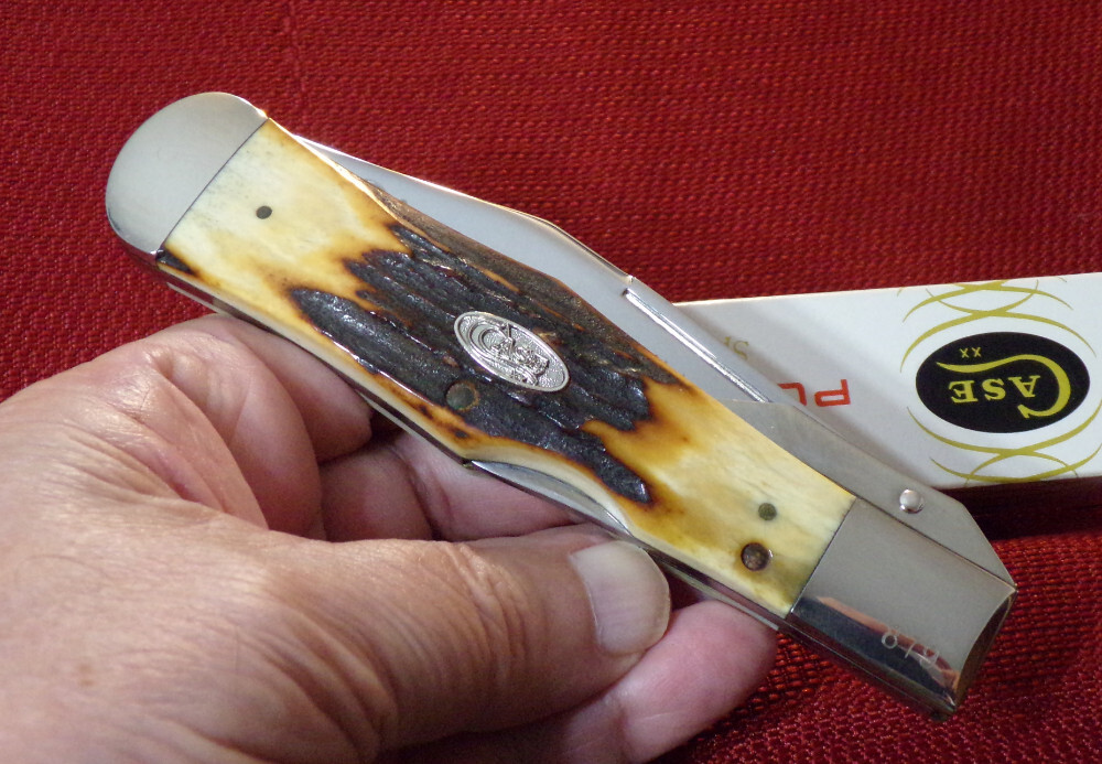 CASE XX 51050L SAB LARGE GENUINE STAG SWINGGUARD LOCKBACK FOLDING ...