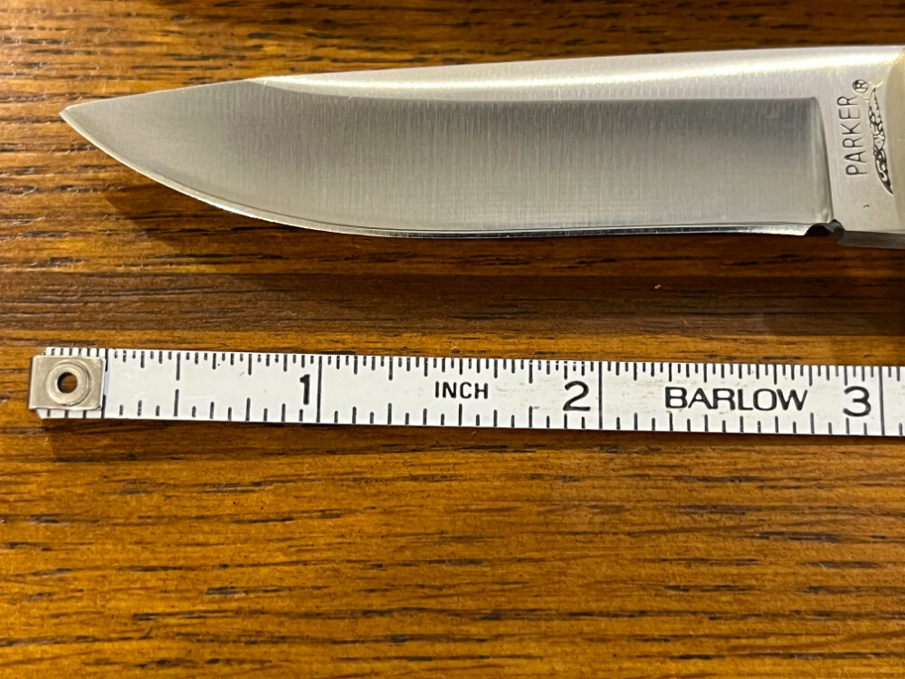 Parker 6 1/2" Drop Point Hunting Knife w/Stainless Steel Blade ...