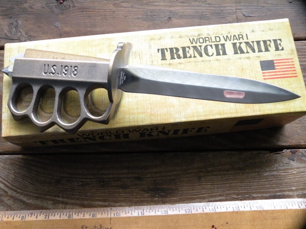 WW1 Reproduction "Knuckle Buster" Trench Knife