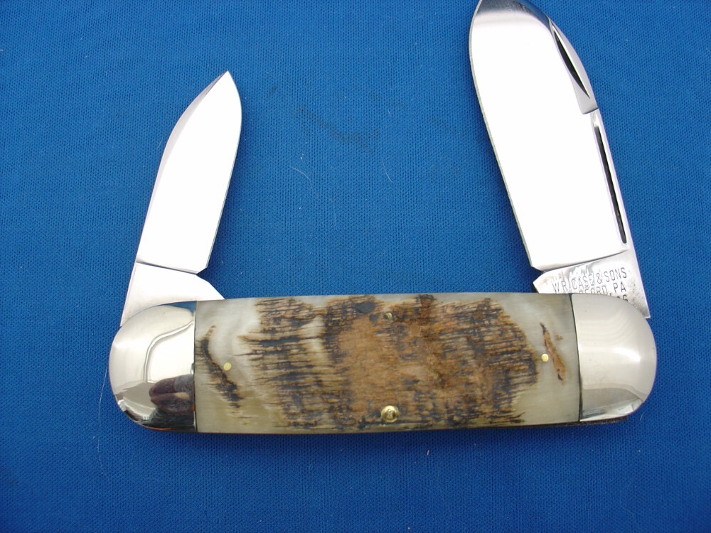 Case XX Classic Sunfish/Toenail Genuine Himalayan Sheep Horn 1 of 4 Knife