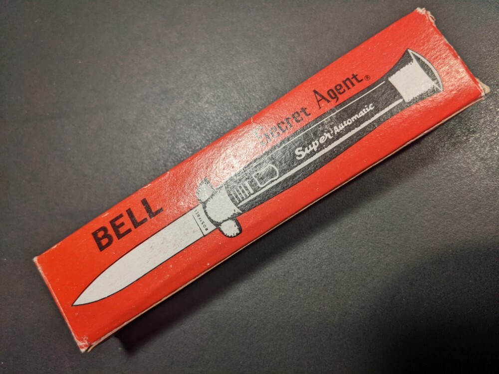 Vintage BELL Secret Agent OTF Switchblade Knife