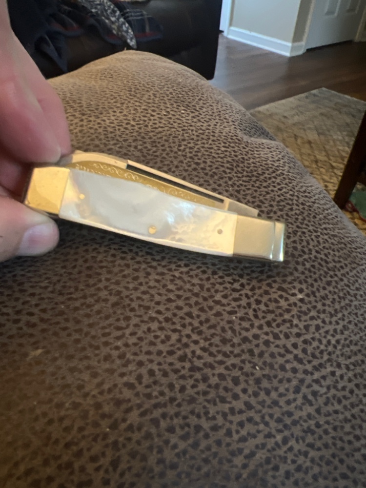 Bulldog Brand Solingen Germany Mother Of Pearl Handle Knife Limited ...