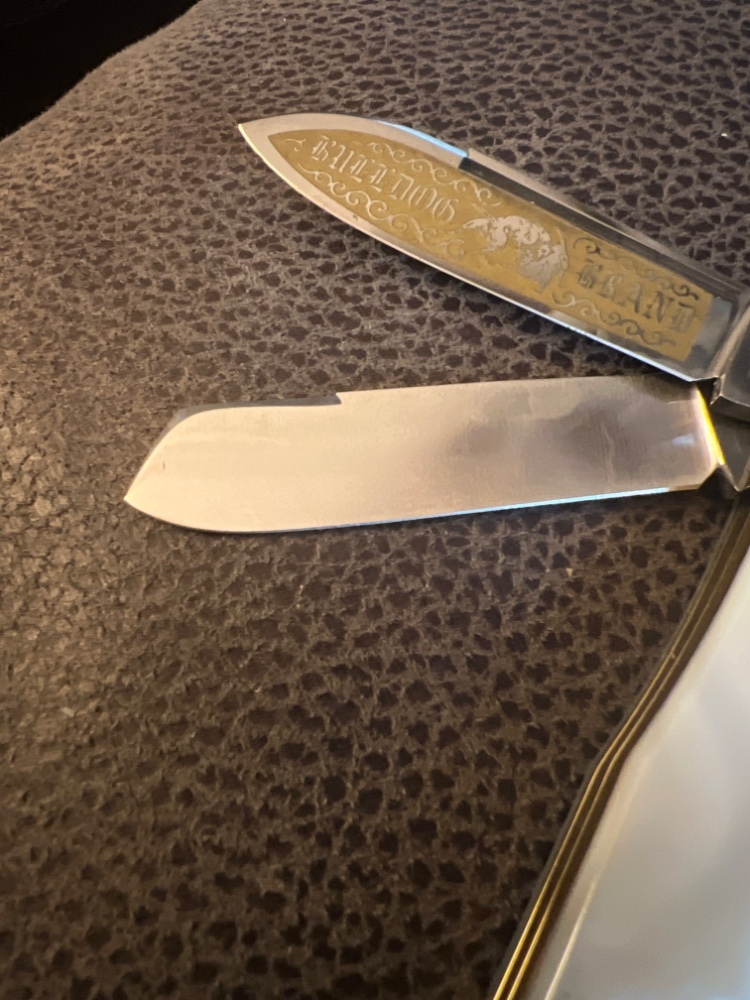 Bulldog Brand Solingen Germany Mother Of Pearl Handle Knife Limited ...