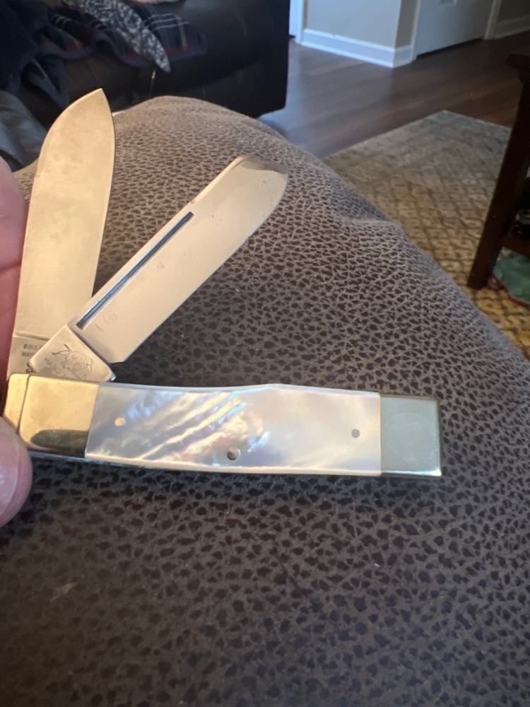 Bulldog Brand Solingen Germany Mother Of Pearl Handle Knife Limited ...