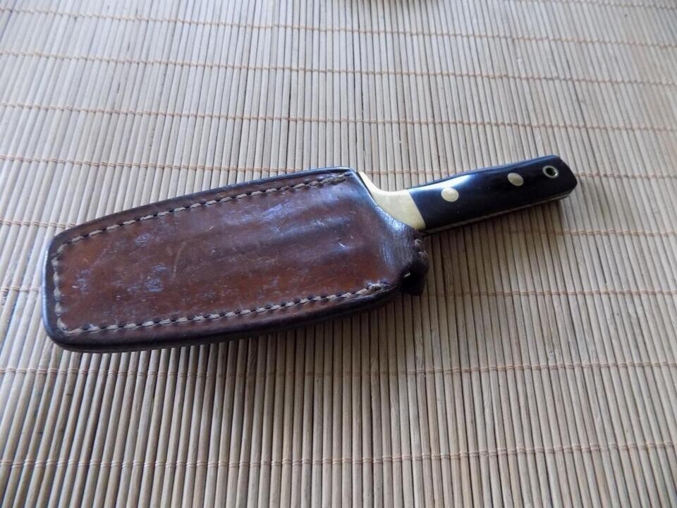 Vintage AL-MAR Fang 1 Boot Knife & Sheath