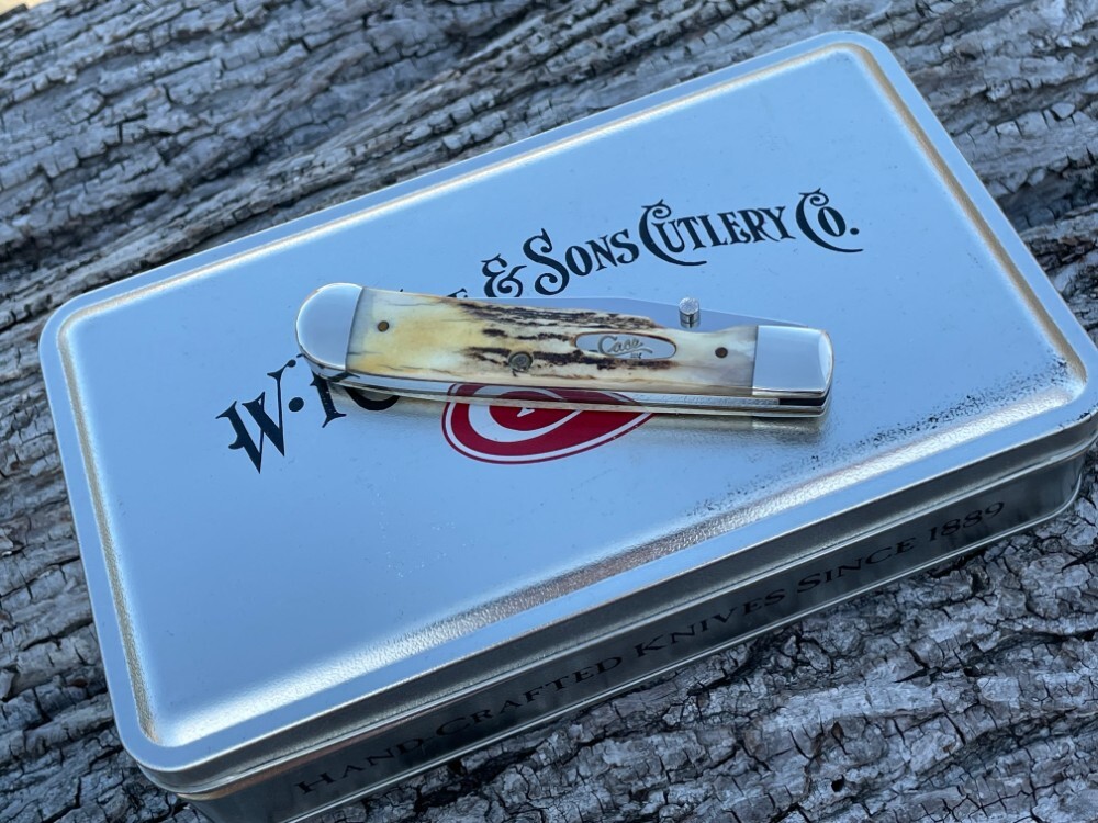 CASE XX ** 2009 STAG TRAPPERLOCK IN TIN