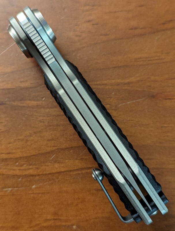 CRKT 4514 HAWK D.O.G. Automatic Conversion Knife (3.5" Bead Blast Serr)