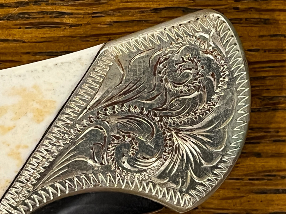 Parker Cut. Co. 1980 Big Lou Single-Blade LockbackKnife w/Smooth Bone ...