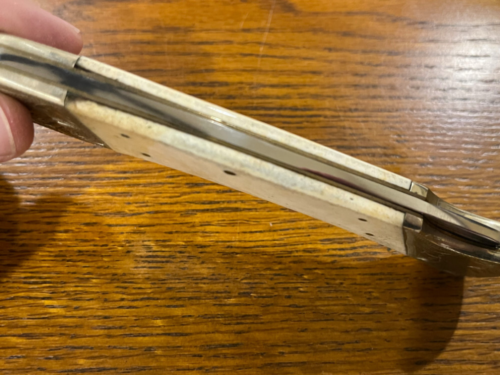 Parker Cut. Co. 1980 Big Lou Single-Blade LockbackKnife w/Smooth Bone ...