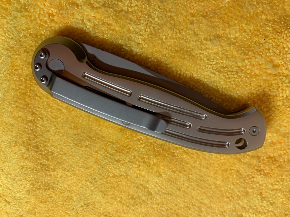 Boker Magnum (BO008) Champagne , Tanto Blade