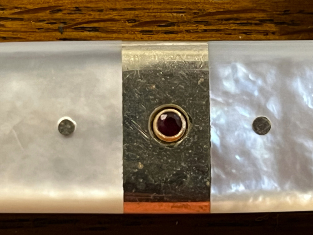 Fight'n Rooster Ltd Ed 1985 "Gem Capital Knife Club" Cigar w/Inset Gem ...