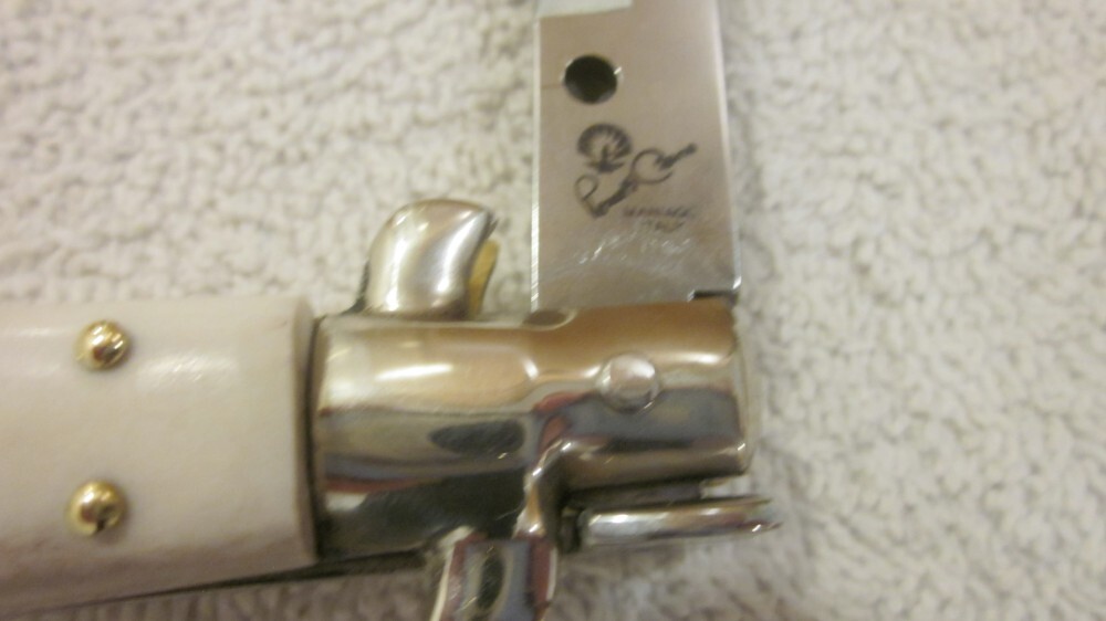 Renzo Pascotto 10" smooth bone Italian picklock Stiletto