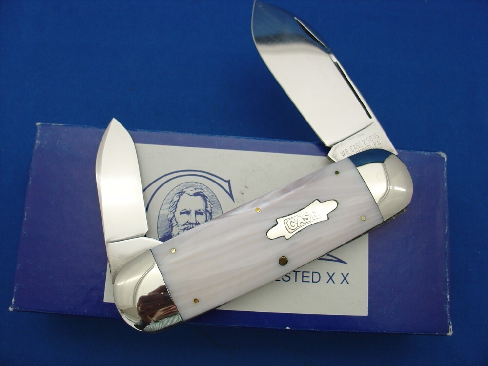 Case XX Classic Sunfish/Toenail Genuine Pink Lip Pearl 1 of 5 Knife