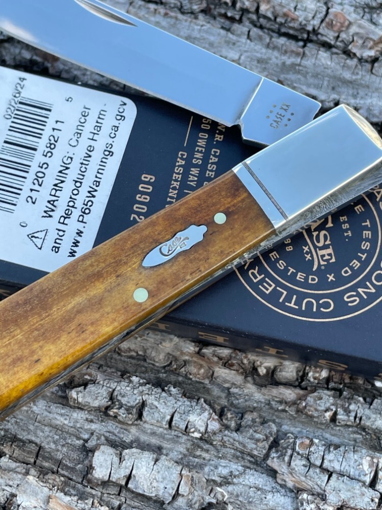 CASE XX ** 2024 SMOOTH ANTIQUE BONE RAZOR