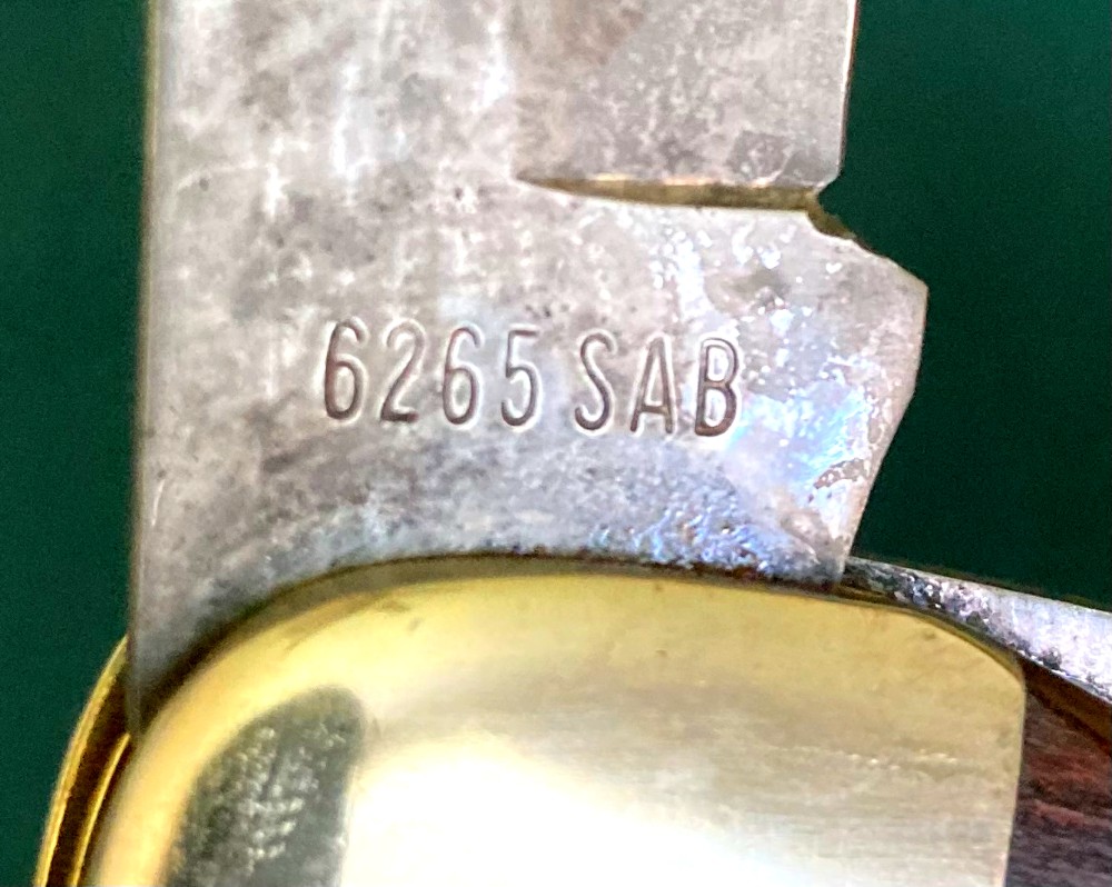 Case XX 6265 SAB Folding Hunter 8 Dot 1972