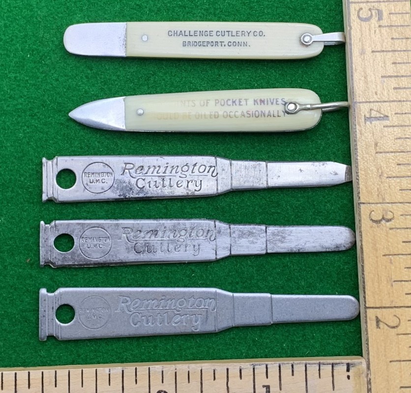 Nail Nick Knife Blade Openers for Pocket Knives. Remington, IXL and ...