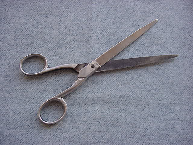 Vintage CASE XX, Made in U.S.A., Symmetrical Scissors