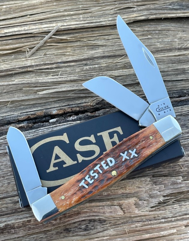 CASE XX *** 2003 MIDNIGHT BONE TESTED XX 75 STOCKMAN