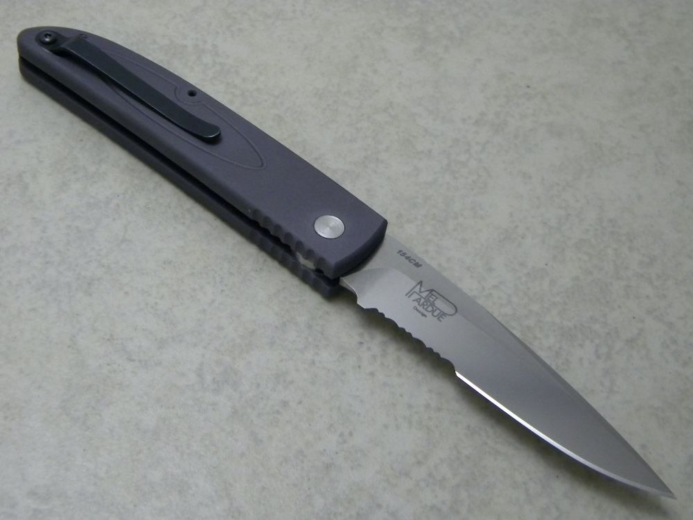 Benchmade USA 3200S Mel Pardue Design Push Button Automatic Switchblade ...