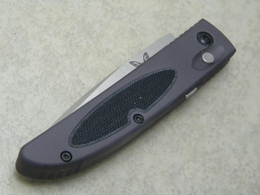 Benchmade USA 3200S Mel Pardue Design Push Button Automatic Switchblade ...