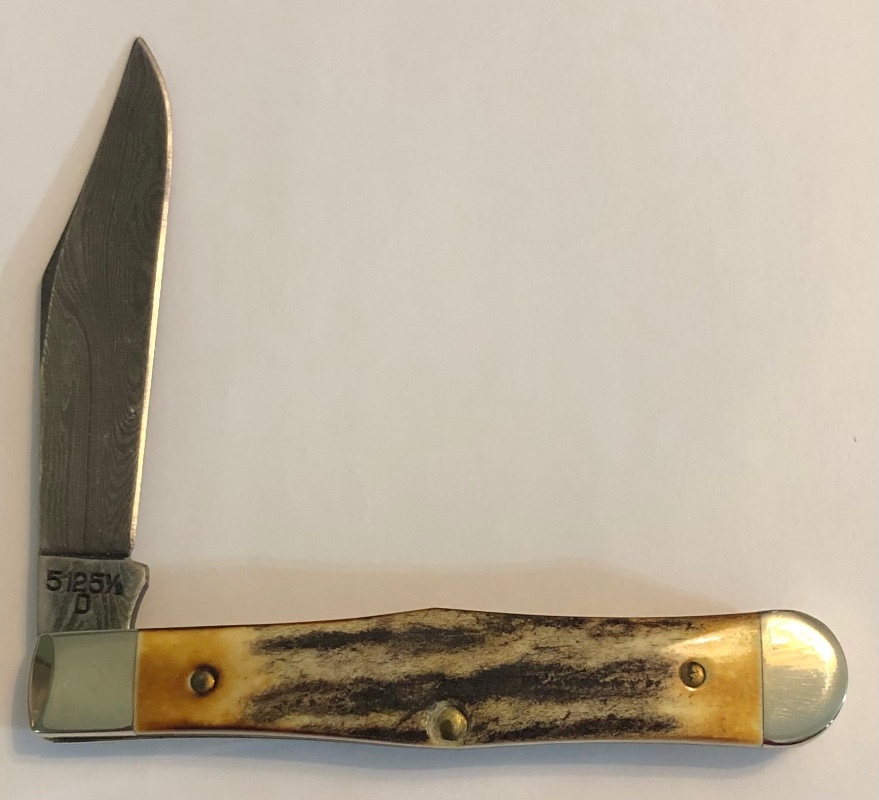New in box Case Stag Damascus Small Coke Bottle