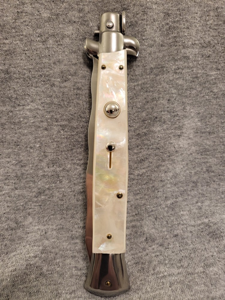 *NOS* 28cm/11" Frank Beltrame GENUINE Mother of Pearl KRISS Italian ...