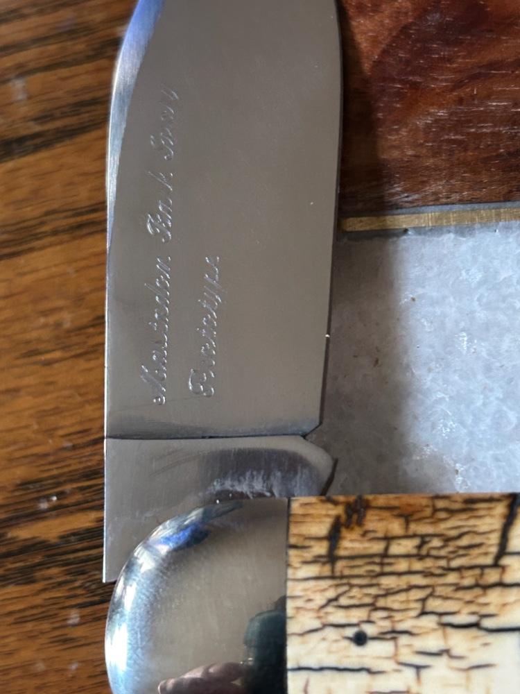 Case Classic Mastodon Bark Jim Parker COA