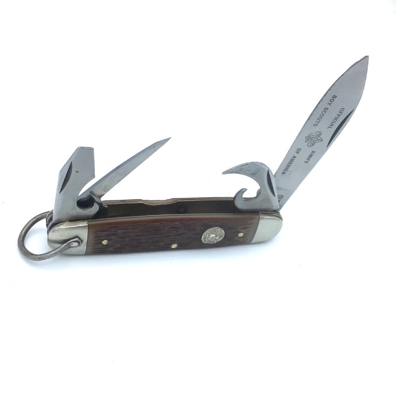 Vintage Official Camillus Boy Scout Camp Knife