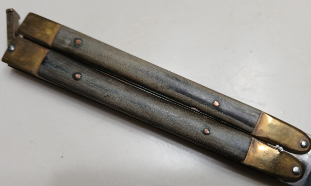 9.0" Vintage WW2 Filipino handmade Balisong