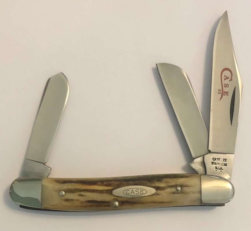 New without box 1978 Case Red Letter Stag Stockman