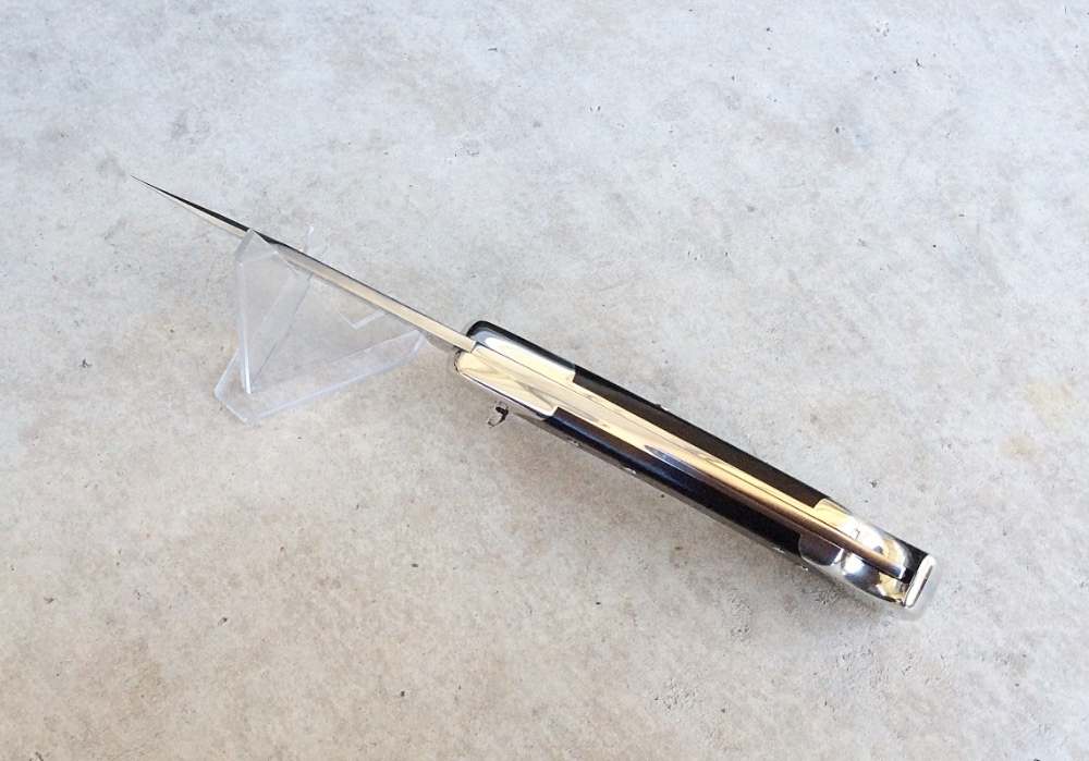 Buck 111 Folding Hunter - 2025 Stealth Run #009 - Genuine Ebony Handle ...