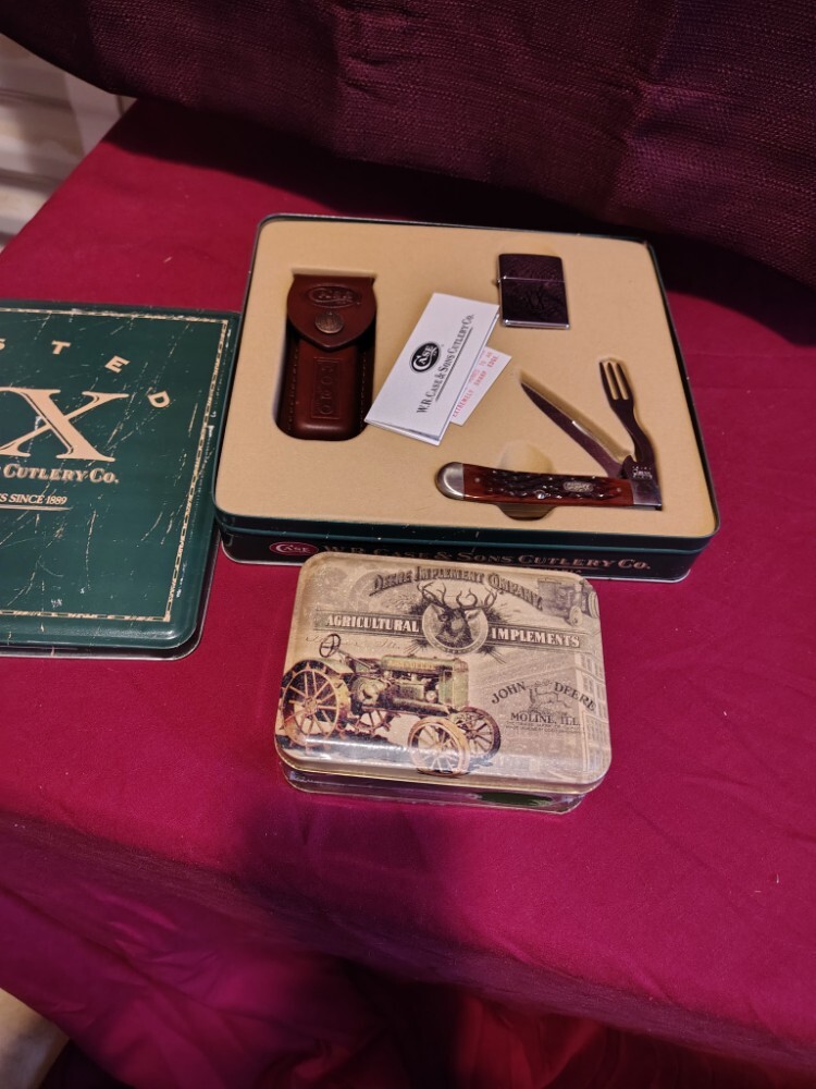 Case Hobo Collection and John Deere Knives