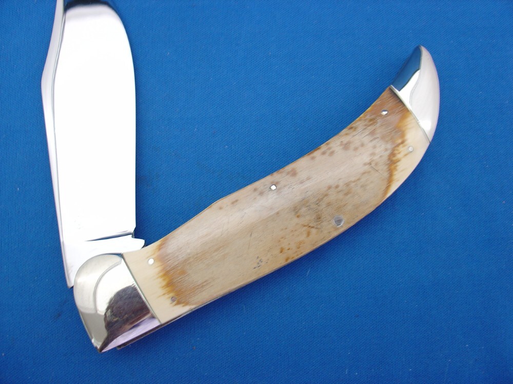 Case Classic 072 Case XX Classic Clasp Knife Mastodon Bark Ivory Prototype