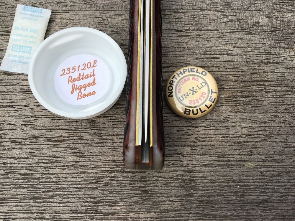Great Eastern Cutlery Northfield 235120L UN-X-LD Bullet Red Tail Jig ...