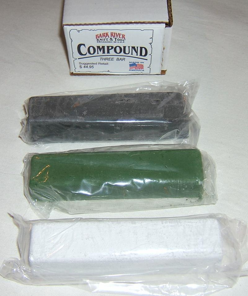 STROPPING COMPOUND, 3 BAR SET, Bark River Knife & Tool