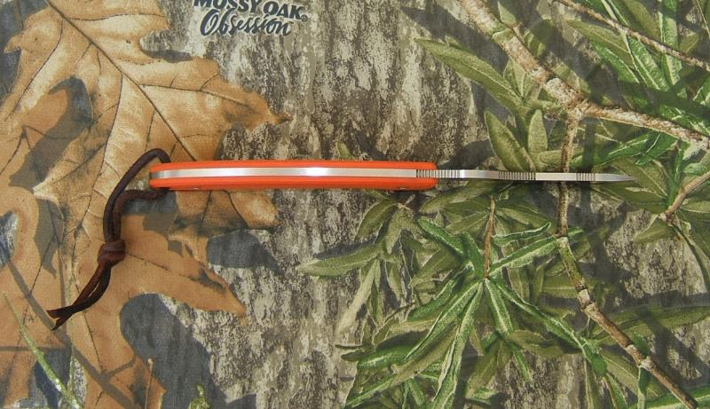 BLADE-TECH PROHUNTER KNIFE, S30V, Tim Wegner Design, Orange G-10 Handle