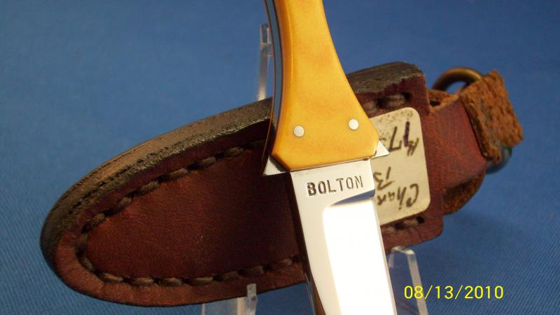 Charles Bolton Custom Miniature / Necker Knife Mint