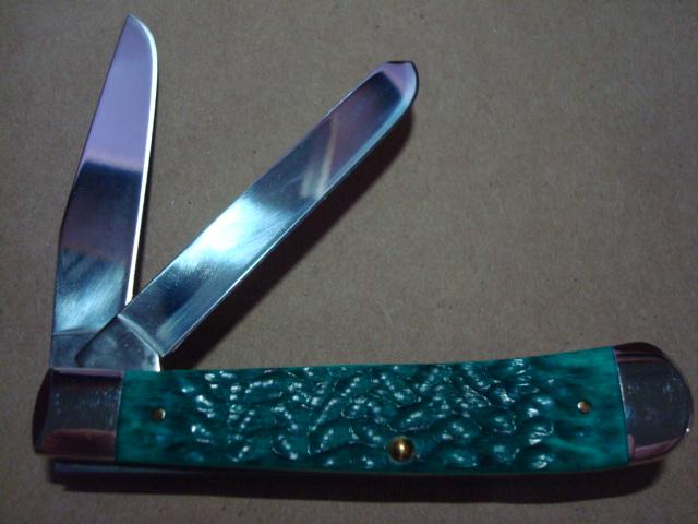 Genuine CASE XX - JADE Trapper - Large Stag 6254