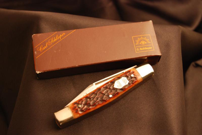 Carl Schlieper German Eye Brand 3-Blade Bone Stockman