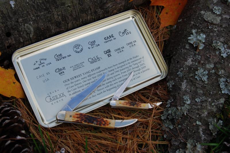 Case XX Antique Bone Toothpick Set