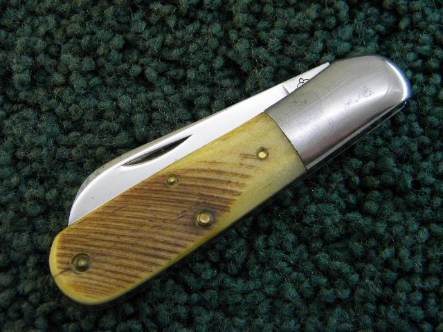 Queen #23 Sawn Bone Barlow Big "Q" No Etch - Circa 1932-1955
