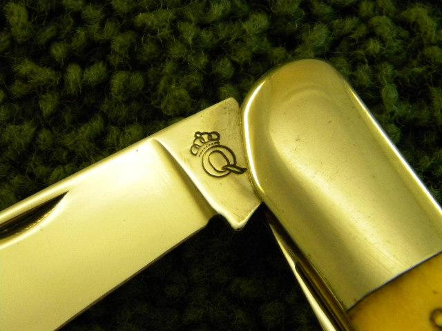 Queen #23 Sawn Bone Barlow Int. "Q" No Etch - 1932-1955