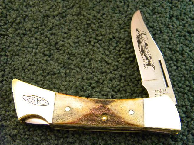 Case XX SS USA 10 Dot (1980) Stag 5159 L SSP Hammerhead Lockback Knife ...