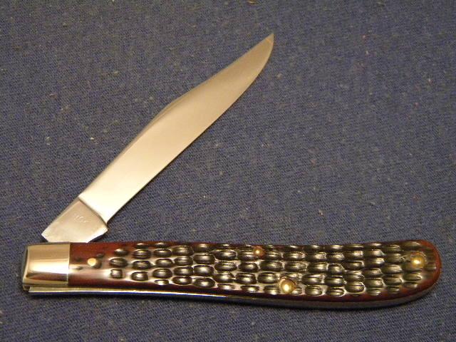 Case XX USA 10 Dot (1970) Delrin 61048 Slimline Trapper Farmers Knife