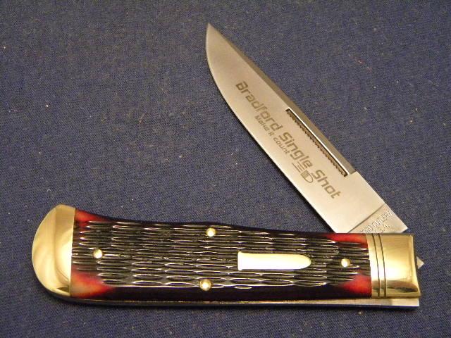 Great Eastern Bone Long Swedge Jumbo Trapper Knife-Bradford Cutlery PA USA